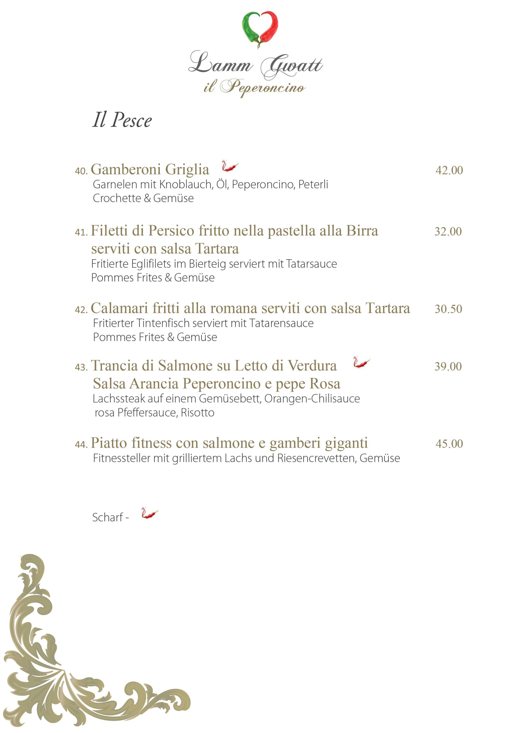 il Pesce – il Peperoncino